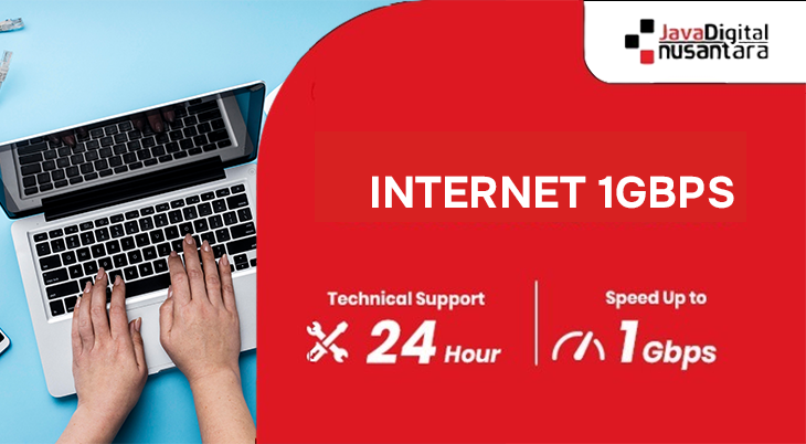 Internet 1Gbps Super Cepat dari PT Java Digital Nusantara